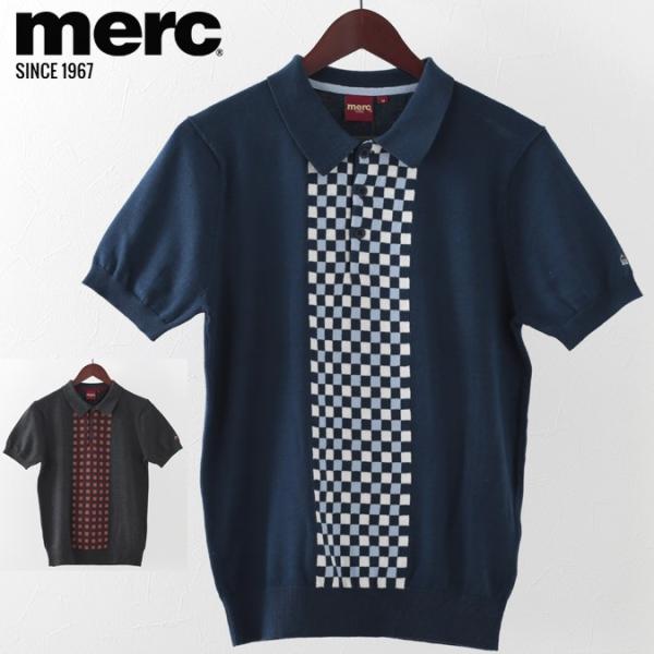 要注目モッズブランドMerc londonメルク ロンドンのチェックパネルニットポロシャツです。カラーは深みのある2色展開。レトロなチェックパネル柄をフロント部分に配置。飽きがこなく、カジュアルからキレイめスタイルにまで幅広くお使いいただけ...