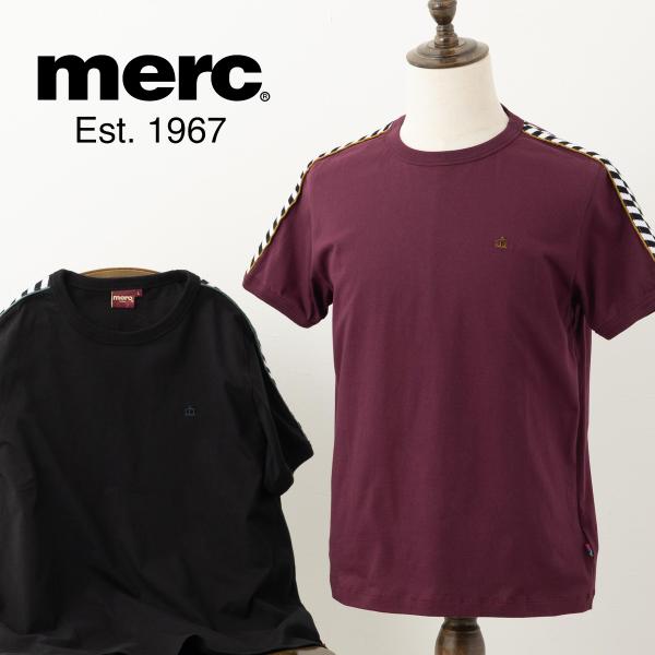 MERC LONDONROSSCHECKERED TAPE T-SHIRTメルクロンドンチェッカーテープTシャツ スカカルチャーのエッセンスを感じさせる、シンプルながら存在感のあるTシャツ。スポーティーな雰囲気の中に、さりげない個性が光るデ...