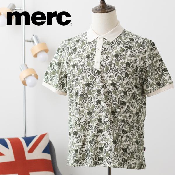 要注目モッズブランドMerc londonメルク ロンドンのボタニカルプリントポロシャツです。優しい色合いのオフホワイトにボタニカルプリントが施されたデザイン。控えめなカラーリングなので派手にならず、こなれ感のある着こなしができるアイテムで...