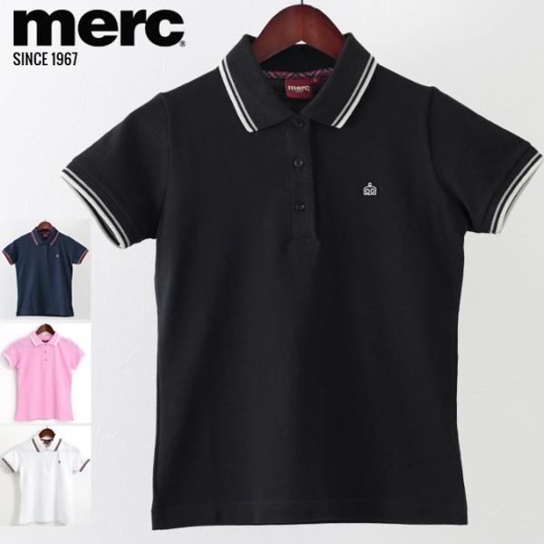 Merc London 女性 鹿の子 モッズ メルク ロンドン 紺 黒 桃 白 Rita UK モッズファッション 2911102 *xs *s *m *l メルクロンドン レディース ポロシャツ ポロ Merc London レトロ モッ...