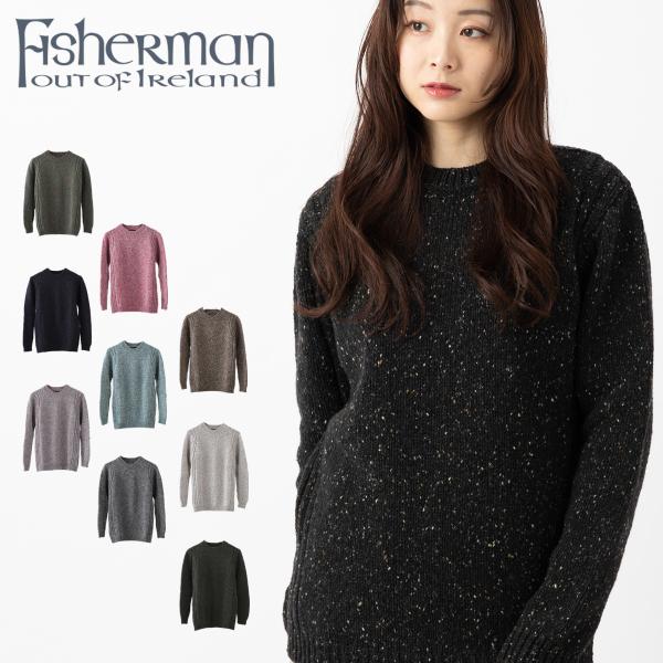 FISHERMAN OUT OF IRELAND TURTLE NECK SWEATER高級アイルランドニットウェアブランドフィッシャーマン アウト オブ アイルランドのクルーネックセーターです。 素材は今までに1度も毛を刈ったことのない羊...