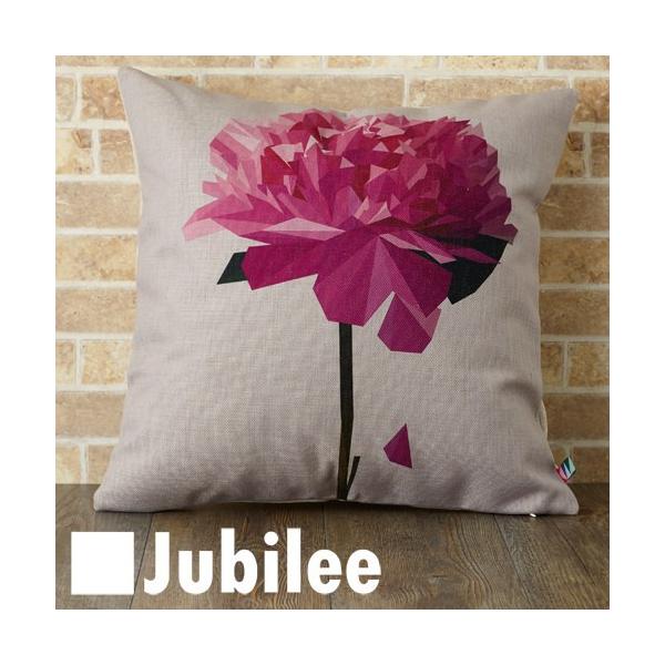 クッションカバー 北欧デザイン 45×45cm リネン 天然の麻で出来たハンドメイド プリズマティック ローズ Kelwin Design プレゼント ギフト 新生活 新居 引越し祝い 新築 定番の45cm x 45cm安心安全の天然理念素...