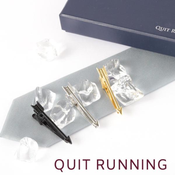 QUIT RUNNINGクイトランニングネクタイピン 3 Design SetARROW DESIGN50mm × 7mmステンレス 美しい輝きのSTAINLESS STEELをベースに華奢なデザインが主張しすぎず遊び心あるアローデザイン。...