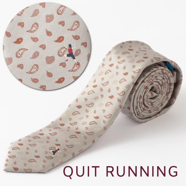 QQUIT RUNNINGWASHABLE NECKTIEクイトランニングウォッシャブルネクタイ 　　　使いやすいデザインながら、ビジネスシーンで少しだけ遊びを出すデザインを集めました。多くがプリントではなく刺繍でデザインを出しております。...