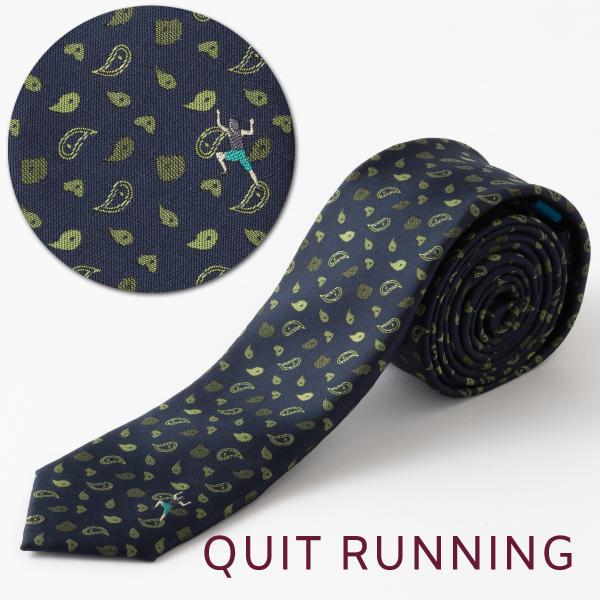 QQUIT RUNNINGWASHABLE NECKTIEクイトランニングウォッシャブルネクタイ 　　　使いやすいデザインながら、ビジネスシーンで少しだけ遊びを出すデザインを集めました。多くがプリントではなく刺繍でデザインを出しております。...