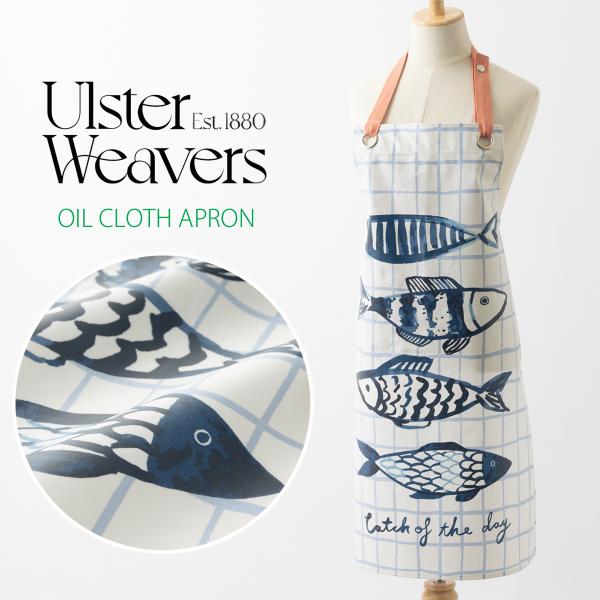 ULSTER WEAVERSOIL CLOTH APRON【 Catch of the Day 】ULSTER WEAVERSのPVCコットンエプロンです。しっかりとした綿生地に、PVCコーティング(ビニール加工)がされているので水や汚れに...