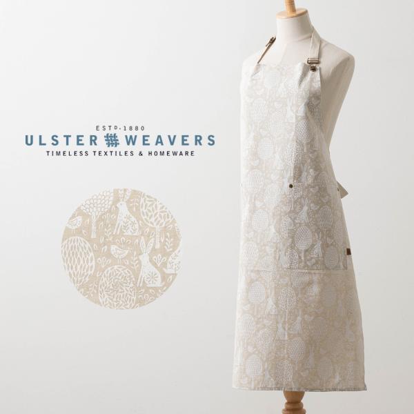 ULSTER WEAVERSCOTTON APRON【 Cottontail Meadow 】ULSTER WEAVERSのコットンエプロンです。しっかりとした綿生地に、優しい風合いの北欧風デザイン。自分用にはもちろん、プレゼントにも喜ばれ...
