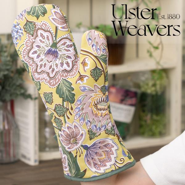 ULSTER WEAVERSGAUNTLET OVEN GLOVE【 Emmeline 】ULSTER WEAVERSのオーブングローブです。ボリュームのあるキルティング素材で耐熱性に優れており熱が伝わりにくい作り。料理が楽しくなるようなデ...