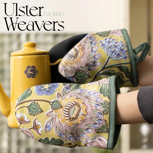 ULSTER WEAVERSMICROWAVE MITTS【 Emmeline 】ULSTER WEAVERSのマイクロミット（ペア)です。ボリュームのあるパッド入りで耐熱性に優れており熱が伝わりにくい作り。料理が楽しくなるようなデザインが...