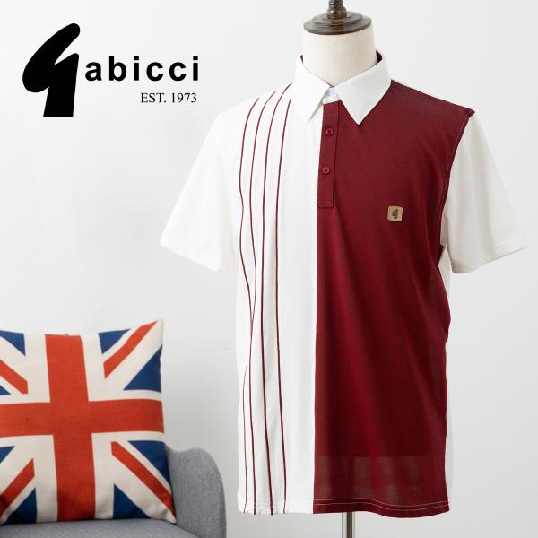 Gabicci / LEMMONOXFORD JERJEY TRIM POLO S/Sガビッチ / レモンオックスフォード ジャージー トリムポロ 大胆なパネル切り替えとパイピングラインがレトロ感漂うモッズらしいニットポロ。 　 　モッズの...