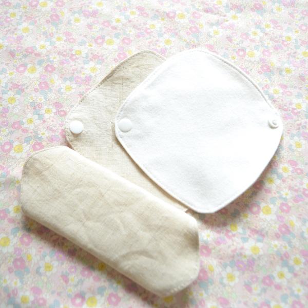 ■選べる素材(1)両面　ヘンプ(2)表面　ヘンプ　裏面　コットンフランネル(3)両面　コットンランネル（お好みでリバーシブルにご使用いただけます）************************(1)〜(3)からお選びいただけます。3枚セッ...