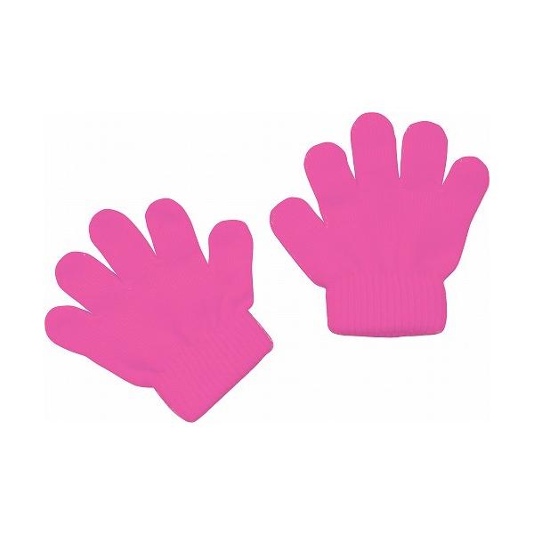 アーテック ArTec ミニのびのび手袋 蛍光ピンク