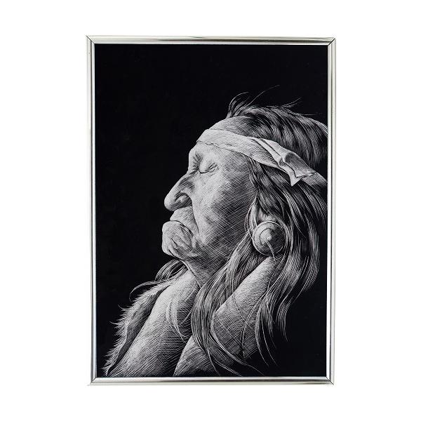 アーテック ArTec シルバースクラッチボード メタリックフレーム付