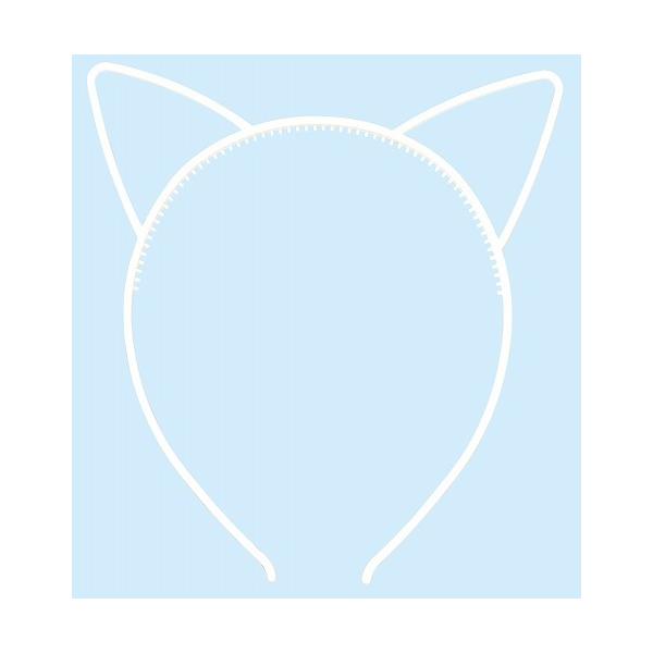 アーテック ArTec 耳付きカチューシャ ホワイト