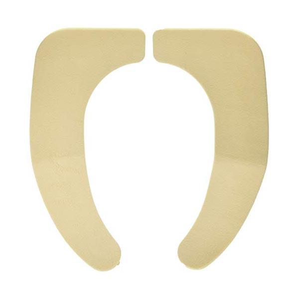 オカ 便座シート 貼っぴぃ プレーン ベージュ U型 O型 洗浄暖房型 フリーサイズ