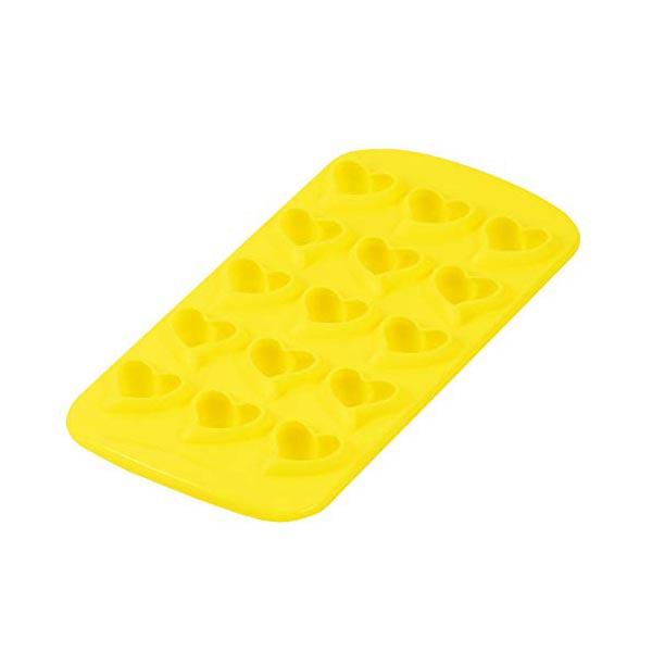 DELISH KITCHEN パール金属 シリコーンチョコレート型 ハート CX-19