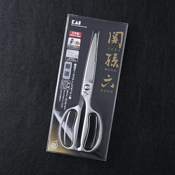 貝印 関孫六 鍛造オールステンレスキッチン鋏 000DH3345