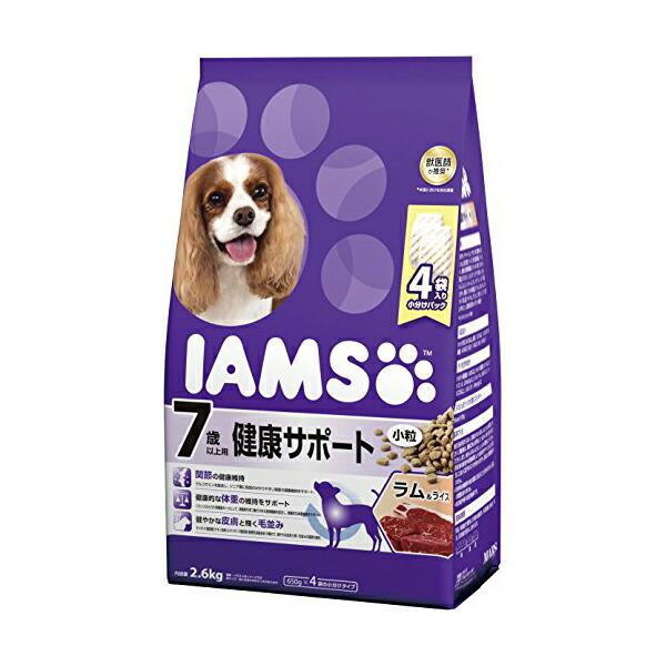 【6個セット】 アイムス ７歳以上用 健康サポート ラム＆ライス 小粒２．６ｋｇ おまとめセット ドッグフード ドックフート 犬 イヌ いぬ ドッグ ドック dog ワンちゃん