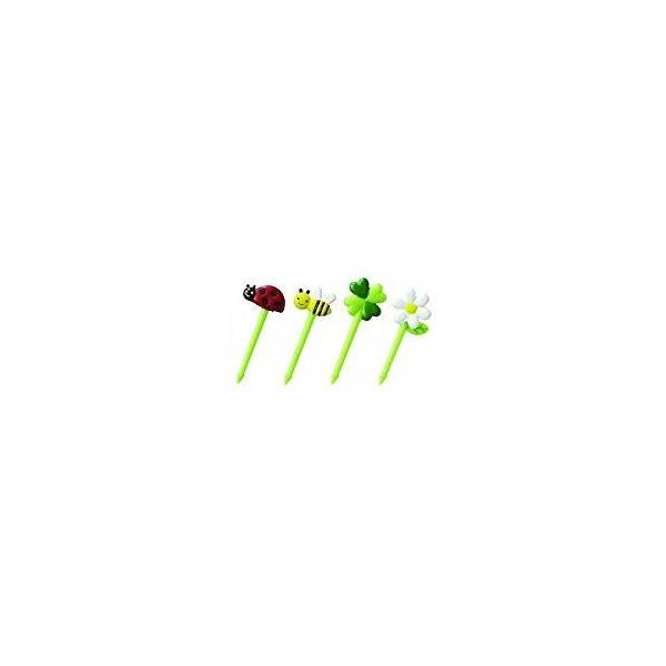 ハニー&amp;フラワーピック P-2973 トルネ■お花畑のような お弁当グッズ■お花畑のような楽しいお弁当にできる飾り串。■ミートボールなどおかずに刺せば、楽しいお弁当のできあがり！■お箸が苦手なお子様もサッと食べられる。■洗って繰り返...