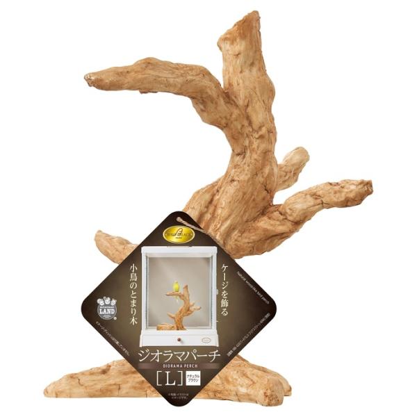 マルカン バード パレス MB-454 インコ 止まり木 ブランコ スタンド ナチュラル パーチ MARUKAN 鳥用品ケージ内に設置する、天然木を模した据え置き型の止まり木です。【特徴】●本体サイズは幅225×奥行き200×高さ270mm...