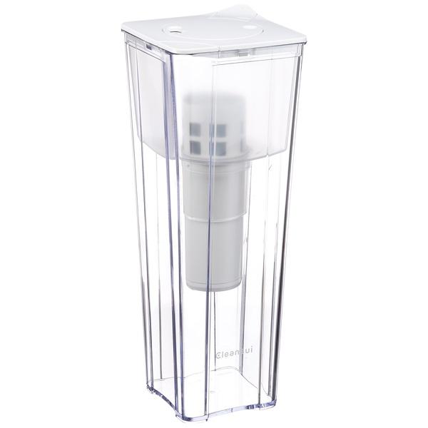 三菱ケミカル CP012WT クリンスイ ポット型浄水器 浄水器 ポットシリーズ 浄水ポット●除菌も可能な中空糸膜フィルター採用のカートリッジで、19物質除去の浄水性能活性炭+セラミック、さらに中空糸膜採用で微細な雑菌や赤サビまでしっかり除...