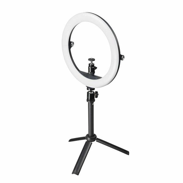 サンワサプライ CMS-STN2BK WEBカメラ用LEDライト付きスタンド（テレワーク） アクセサリ カメラアクセサリ SANWA SUPPLY