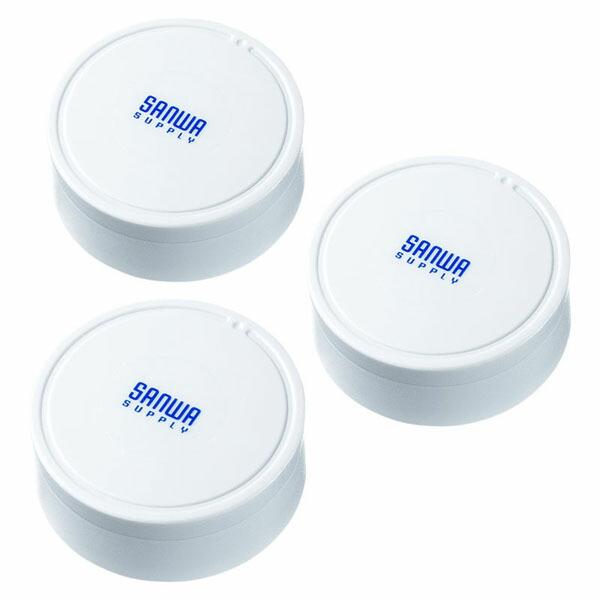 サンワサプライ MM-BLEBC5 加速度トリガー搭載BLEビーコン（3個セット） ペリフェラル NFC・ビーコン SANWA SUPPLY