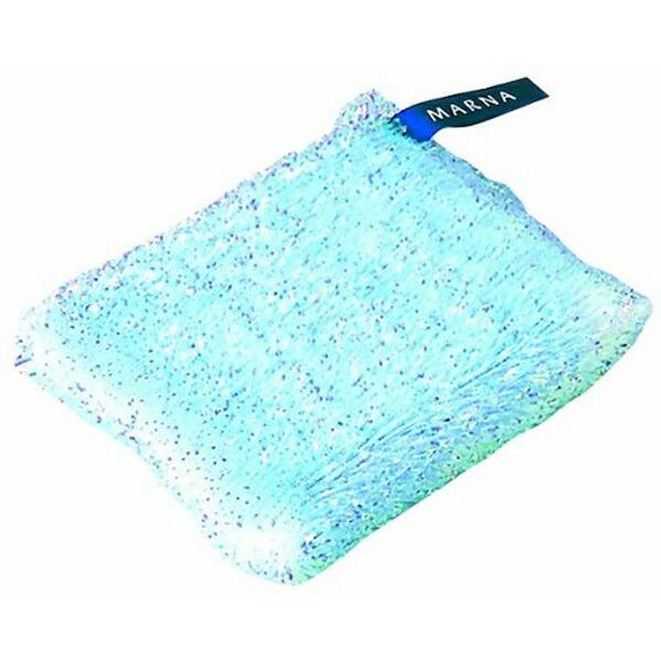 【10個セット】 マーナ K129B キラキラスポンジ マルチタイプ ブルー MARNA