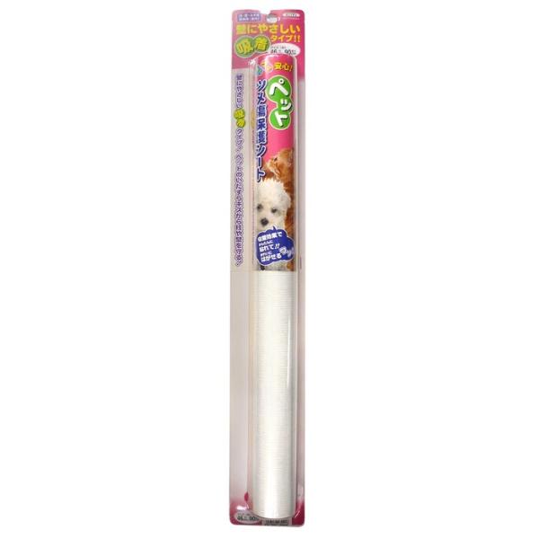 明和 グラビア 吸着保護シート IN-4602C 45cm×90cm ベージュ 猫 小型犬用粘着剤不使用の吸着タイプで、壁や柱の爪傷を防ぐペット用保護シート。【特徴】●吸盤効果により壁や柱に密着する●粘着糊を使用していないので壁を傷つけずに...