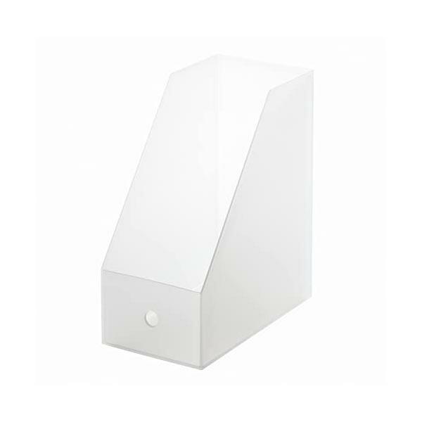 ベストコ どこでも ファイル ボックス ななめ ワイド MA-3153 クリア