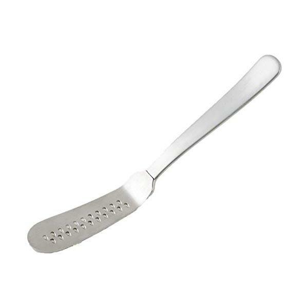 アーネスト 日本製 スパチュラ ヘラ とろける バターナイフ A-76513 燕三条 キッチン スプーン おろし金 ふわふわ ステンレス 食卓用品●本体サイズ（約) ：幅2.5×奥2.5×高16.5ｃｍ●素材：ステンレス鋼●素材：ステンレス...