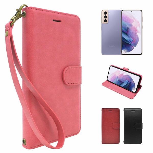 shizukawill Galaxy S21 5G 手帳型 グレイスケース SAGAS21SADR