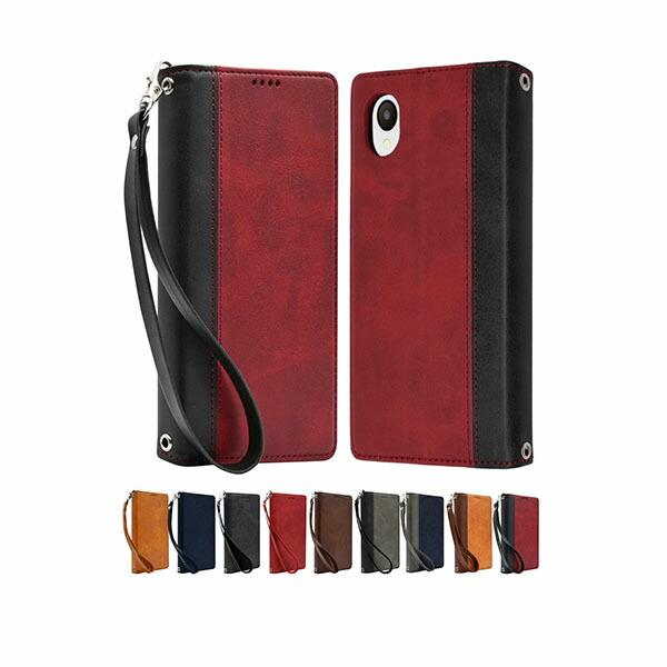 shizukawill Galaxy A23 5G 手帳型 本革調ケース SAGAA23BIRB