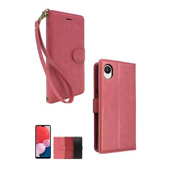 shizukawill Galaxy A23 5G 手帳型 グレイスケース SAGAA23SADR