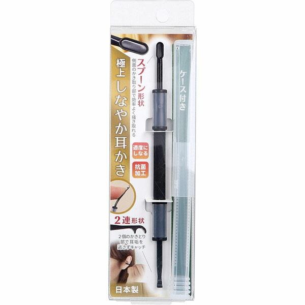 極上しなやか耳かき ケース付 MSK-20 1個入※この商品は配送会社の都合により、北海道・沖縄・離島にはお届けできません。ご注文が確認された場合、キャンセルさせて頂く可能性がございますのであらかじめご了承ください適度にしなる。●スプーン形...