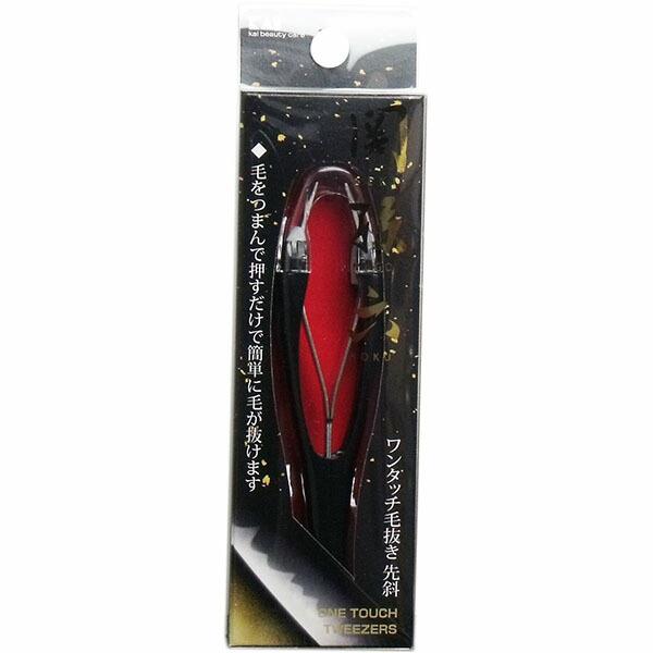 【5個セット】 関孫六 ワンタッチ毛抜き（先斜） ＨＣ-３５０９※この商品は配送会社の都合により、北海道・沖縄・離島にはお届けできません。ご注文が確認された場合、キャンセルさせて頂く可能性がございますのであらかじめご了承くださいつかんだ毛を...