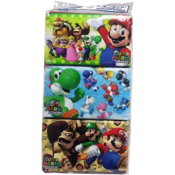 【50個セット】 スーパーマリオ 水に流せるポケットティシュ 6パック入 雑貨 施設 衛生用品 幼稚園 子ども会 ポケットティシュ キャラクター キッズ ミニサイズ 水に流せる 保育園 イベント 子供会 内容量 こども ティッシュ 女の子 ...