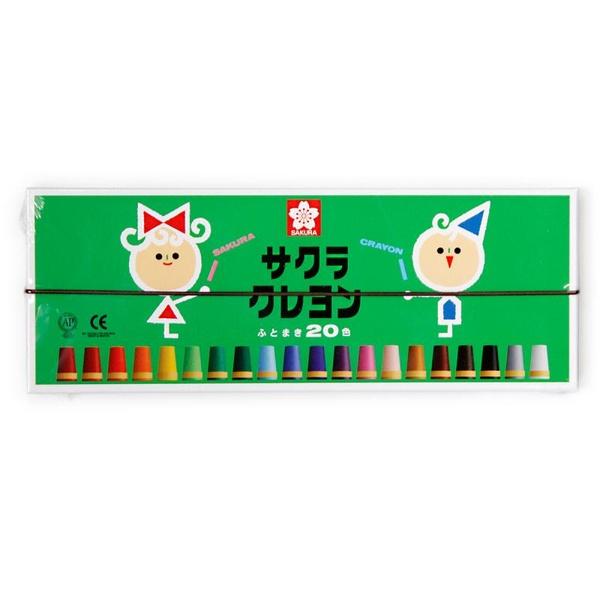 【3個セット】 サクラクレパス クレヨン太巻き20色 ゴムひも付き LY20R●太巻きで折れにくく発色が鮮やかな20色入りクレヨンです。塗りやすさとなめらかさを強調した「やわらかめのクレヨン」です。やわらかめなので、力を入れずに、強い線や面...