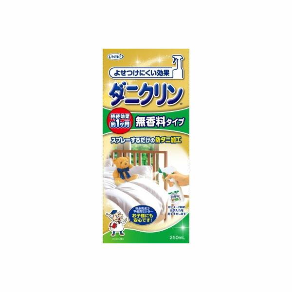 【24個セット】 ダニクリン 無香料タイプ 250ML UYEKI 殺虫剤・ダニ※この商品は配送会社の都合により、北海道・沖縄・離島にはお届けできません。ご注文が確認された場合、キャンセルさせて頂く可能性がございますのであらかじめご了承くだ...