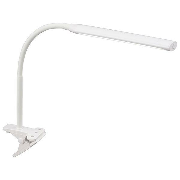 オーム電機 LTC-LC24C-WN LEDクリップライト LC24C-WN  OHM 読書灯 ホワイト 電機 学習 学習スタンド オーム 読書 デスクランプ 昼白色 細身 デスク 屋内用 スタイリッシュ デスクライト● 明るさを3段階に調...