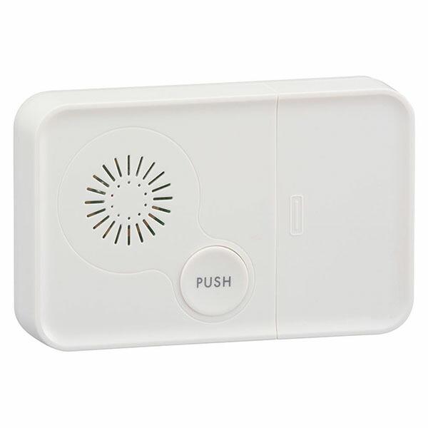 オーム電機 OGH-TT1 流水音発生器 (約75dB/単3形×2本使用/両面テープ付属/ホワイト) ホワイト 両面テープ オフィス 病院 水の音 取り付け簡単 オーム トイレ 節水 トイレ用 トイレの音消し 消音 電池式 押しボタン式●押...