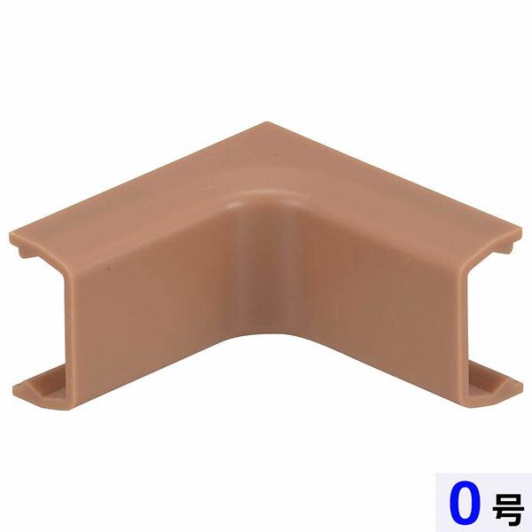 オーム電機 DZ-AMI0-T/2P モール用入隅 (0号/茶/2個入)●内曲がりの仕上げに使います●モールの上からワンタッチで取り付け●モール配線のコーナー部分をきれいにしかも安全に仕上げます●本体色は茶です【仕様】■太さ：0号（0号モー...