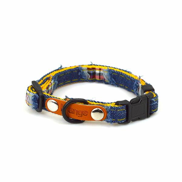 アライブ  L'ange クラッシュデニム カラー S ネイビー