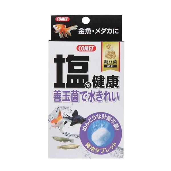 イトスイ コメット 塩で健康 納豆菌入 10個善玉菌で水きれい・塩の成分がミネラルを供給し、魚の健康維持に最適。・納豆菌が有機物を分解するため、飼育水の汚れや嫌なニオイを軽減します。・納豆菌が魚の腸内バランスを整えるプロバイオティクス効果・...