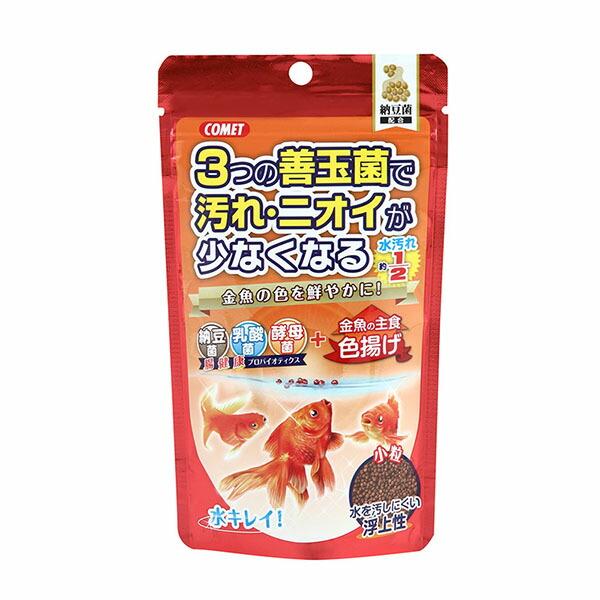 【3個セット】 イトスイ  コメット 金魚の主食 納豆菌 色揚げ 小粒 90g