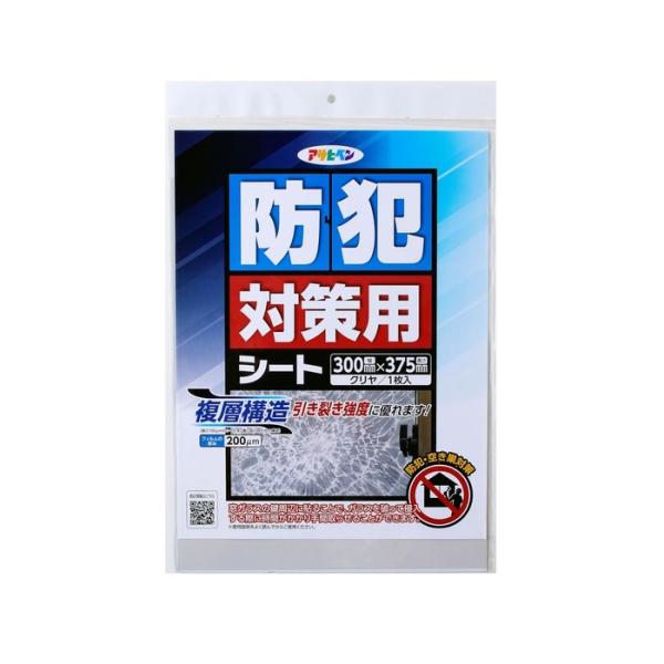 【10個セット】 アサヒペン 防犯対策シート１枚入り BT-01クリア●ガラスに貼る防犯対策シートです。●本品は複層構造であり、引き裂き強度に優れています。●本品を貼付した箇所は容易にガラスを破ることができなくなります。●シート表面にはすり...