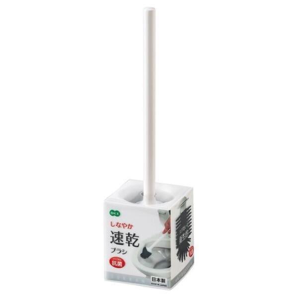【2個セット】 オーエ しなやか速乾 トイレブラシ ケース付き●すぐ乾いて衛生的!トイレブラシ!●やわらかい植毛ブラシなので裏までしっかり届きます!●髪の毛や汚れをきれいに流せます!●やわらかな素材のブラシなので、きずつきにくい!【ご注意】...