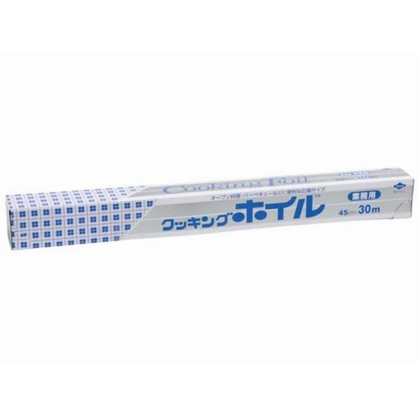 東洋アルミエコー クッキングホイル 業務用 45cm×30m S0074●フライパンに敷いてもこぼれにくい大きめのアルミホイル、業務用 30m。幅45cmのワイドサイズ。大きめのフライパンに敷いて調理しやすく、食材もまるごと包める。大容量な...