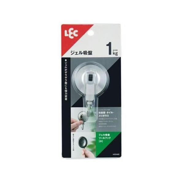 【5個セット】 レック ジェル吸盤 ツールフック (小) H00481●ザラザラ面にも密着ジェルがザラザラ面にも強力密着