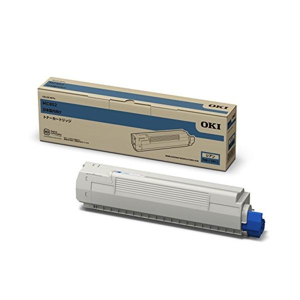 ■商品名：MC852dn用トナーカートリッジ シアン (ISO / IEC19798準拠データA4片面印刷時 約4000枚印刷可能) 沖データ TNR-C3MC1